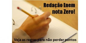 Evite os erros que podem zerar a sua redação do Enem