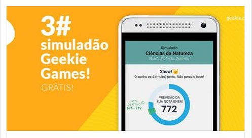 Simulado Enem geekie games