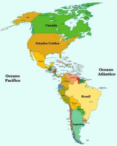 Aprenda sobre o relevo do continente americano e sua hidrografia