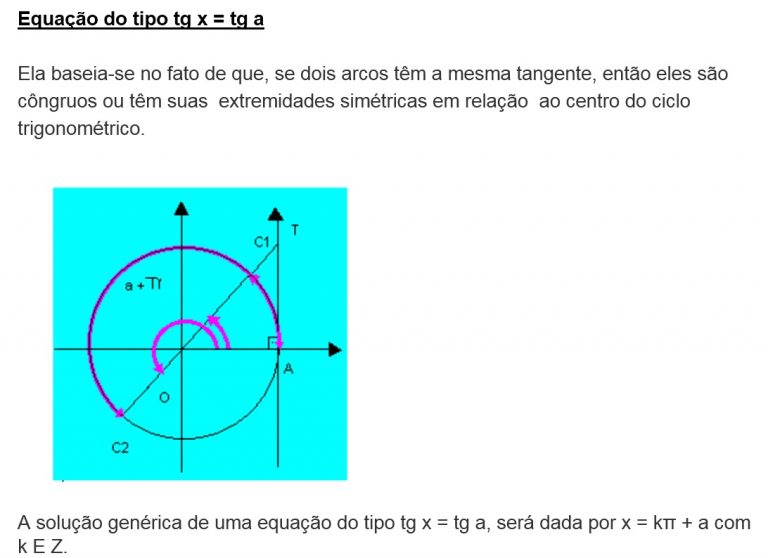 Equações Trigonométricas: Matemática para vestibulares e o Enem!