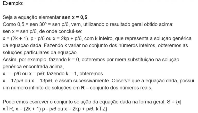 Equações Trigonométricas: Matemática para vestibulares e o Enem!