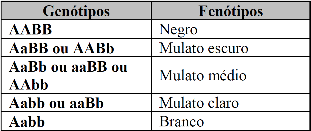Saiba o que é interação gênica, poligenia e epistasia - Aula de genética