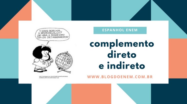 Resumo dos Pronomes de Complemento Direto e indireto para o Enem