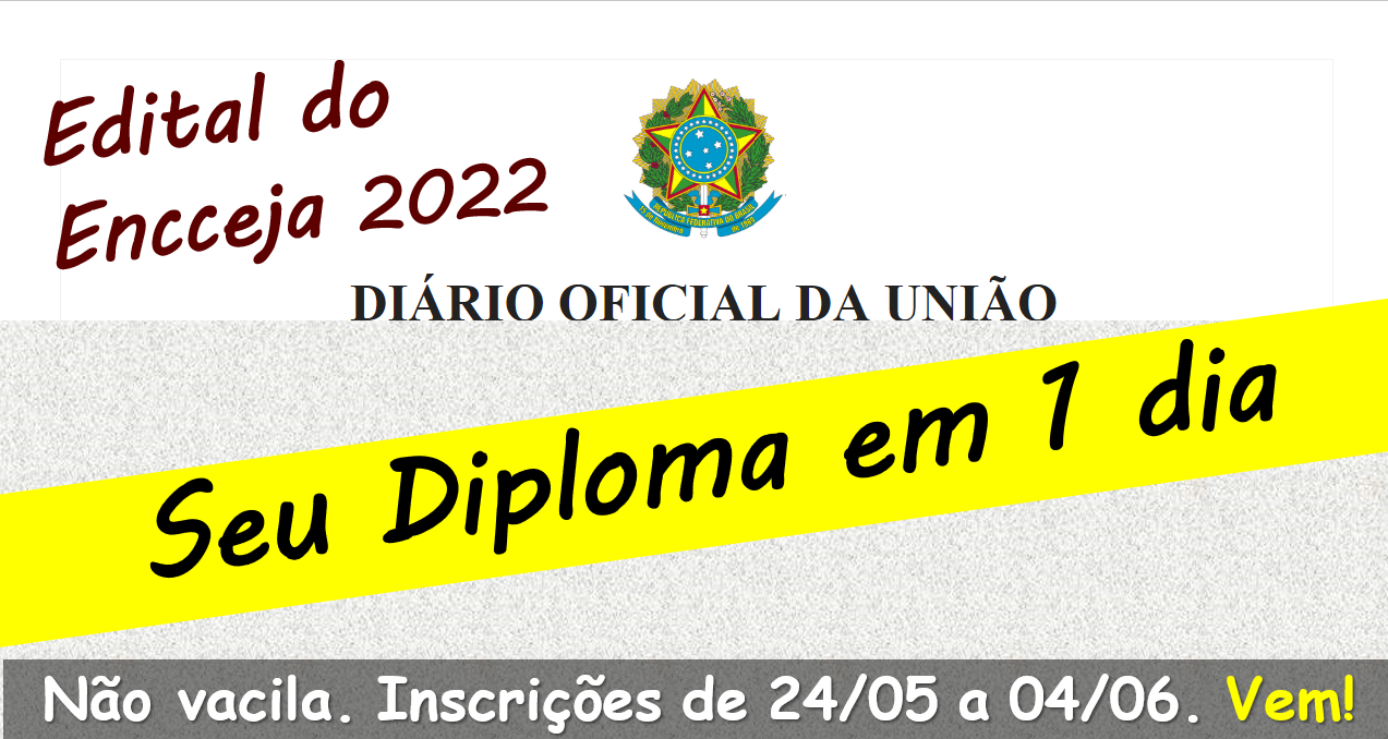 Tire o Diploma do Ensino Médio em 1 dia com as provas do Encceja