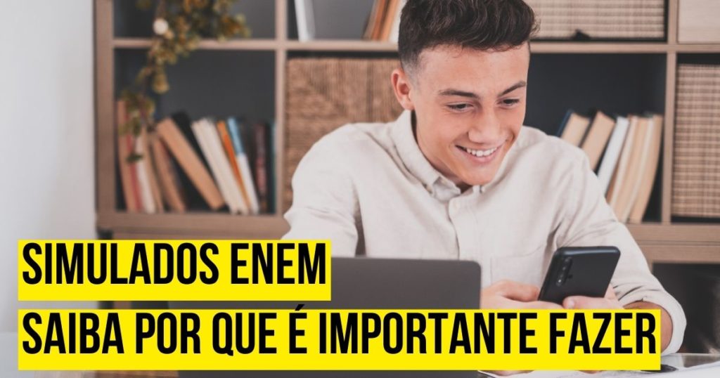 Teste seu nível agora nos Simulados Enem Gratuitos. Todas as matérias!