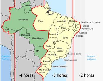 Os Fusos Horários Brasileiros - Geografia Enem